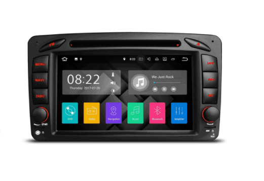 mercedes autoradio's met navigatie direct uit voorraad leverbaar