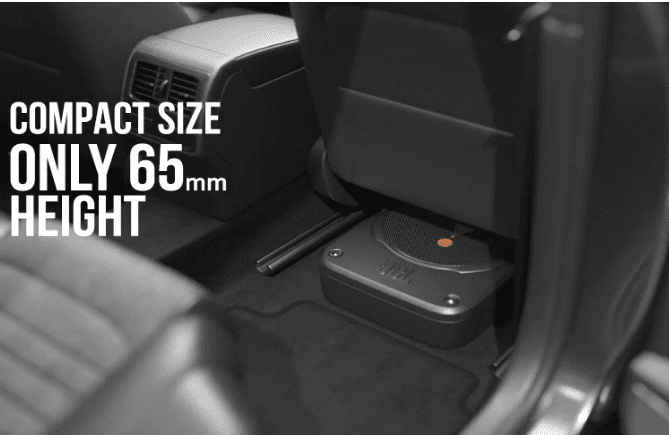 JBL Subwoofer underseat - compact woofer 200 Watt (100)RMS