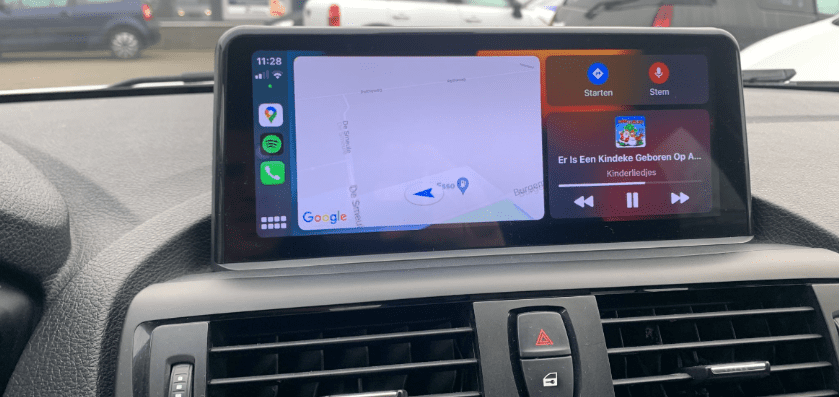 BMW 1-serie F20 en F21 Carplay en Android auto navigatie 10.25 inch