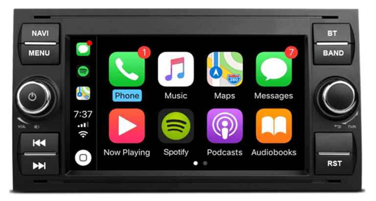 Ford autoradio's met navigatie direct uit voorraad leverbaar