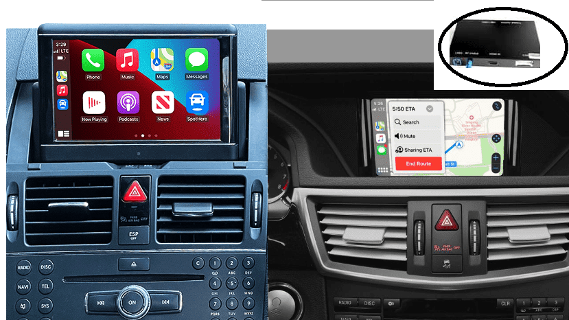 Mercedes NTG 4.0 Wireless Carplay Android auto navigatie