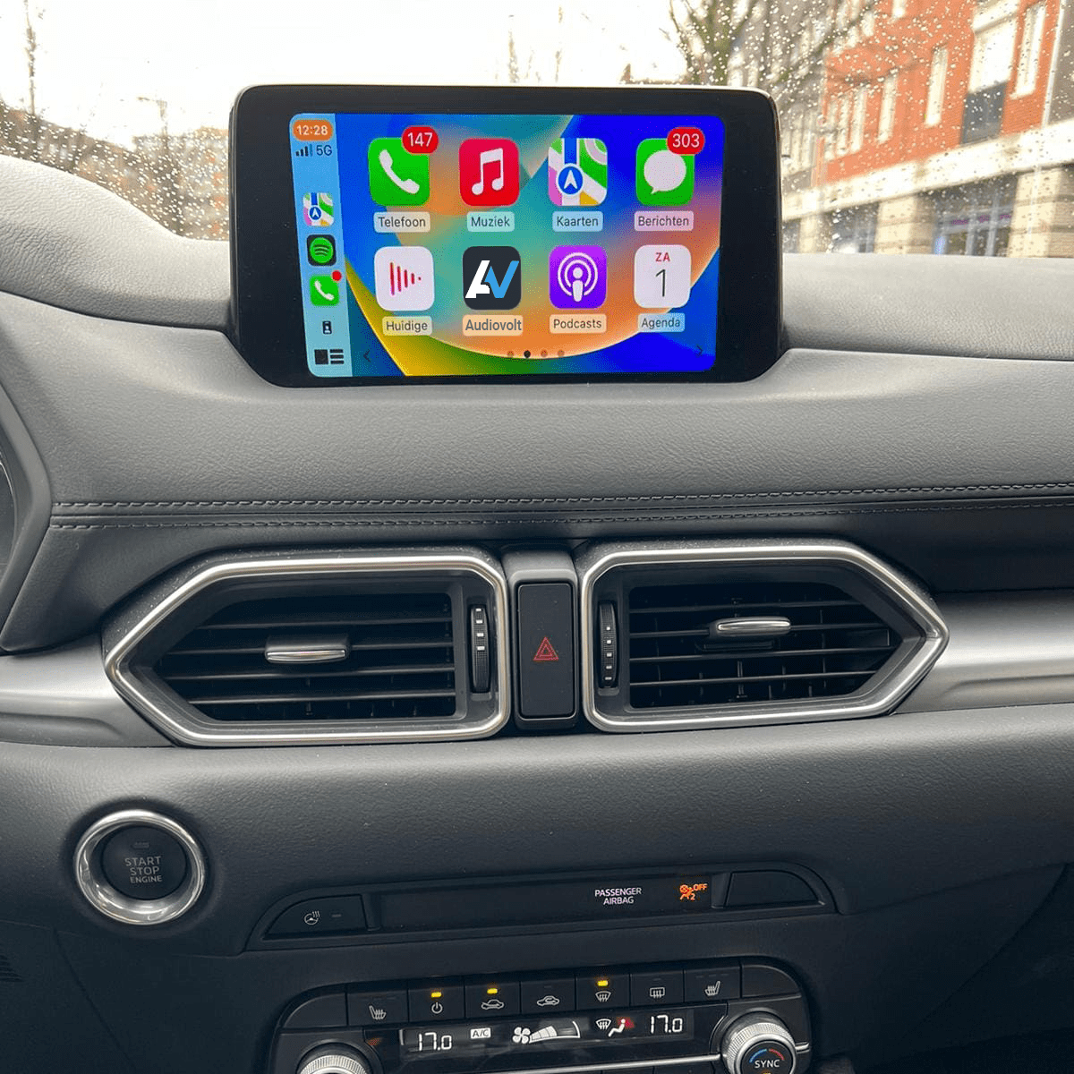 Apple Carplay Android auto adapter voor Mazda CX-3 2016-2019