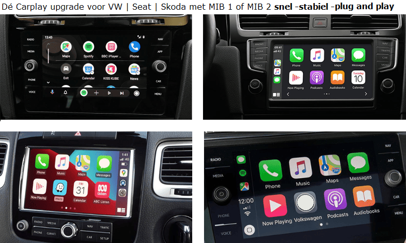 Wireless Carplay/Android auto Volkswagen Golf 7 2013-2019