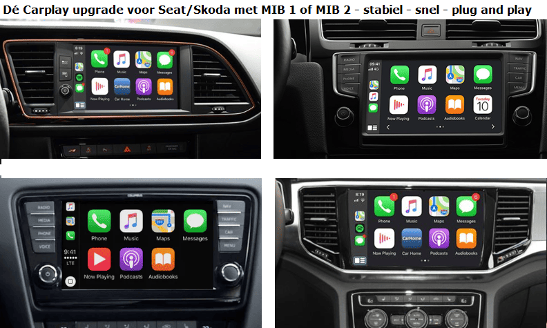 Wireless Carplay/Android auto Seat Leon 2016-2019 | MIB