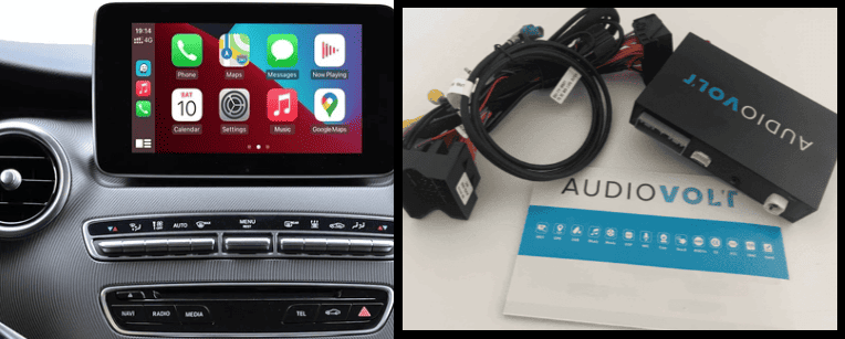 Mercedes V klasse W447 Draadloos Carplay en Android