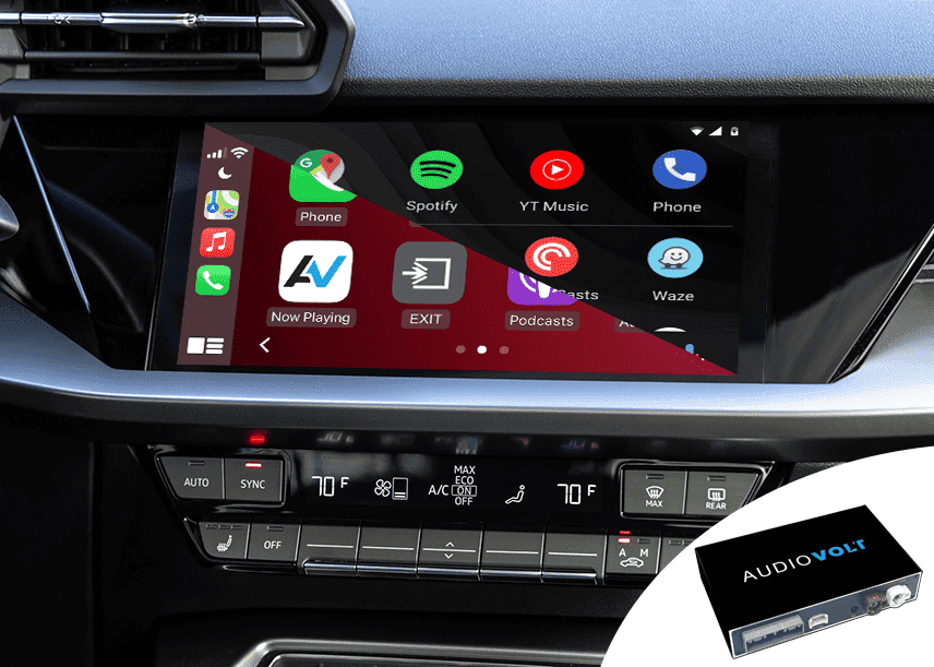 Wireless CarPlay/Android Auto navigatie/Mirroring 3 in 1 voor MIB3 Audi serie na bouwjaar 2019 ...