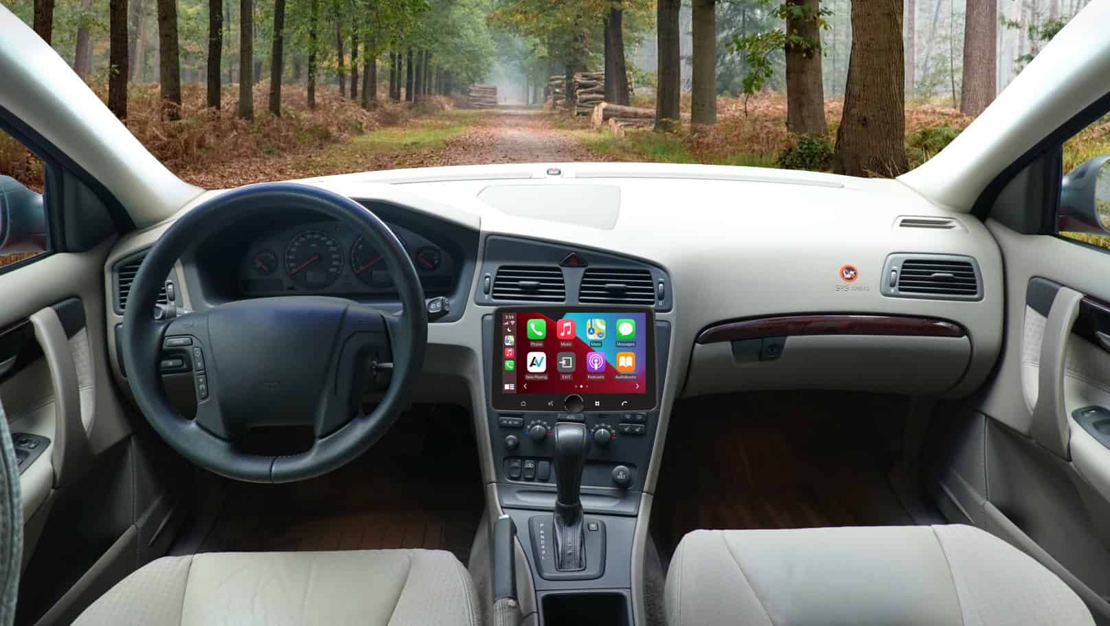 DAB+ navigatiesysteem voor Volvo S60 V70 XC70 2000-2004 | CarPlay en ...
