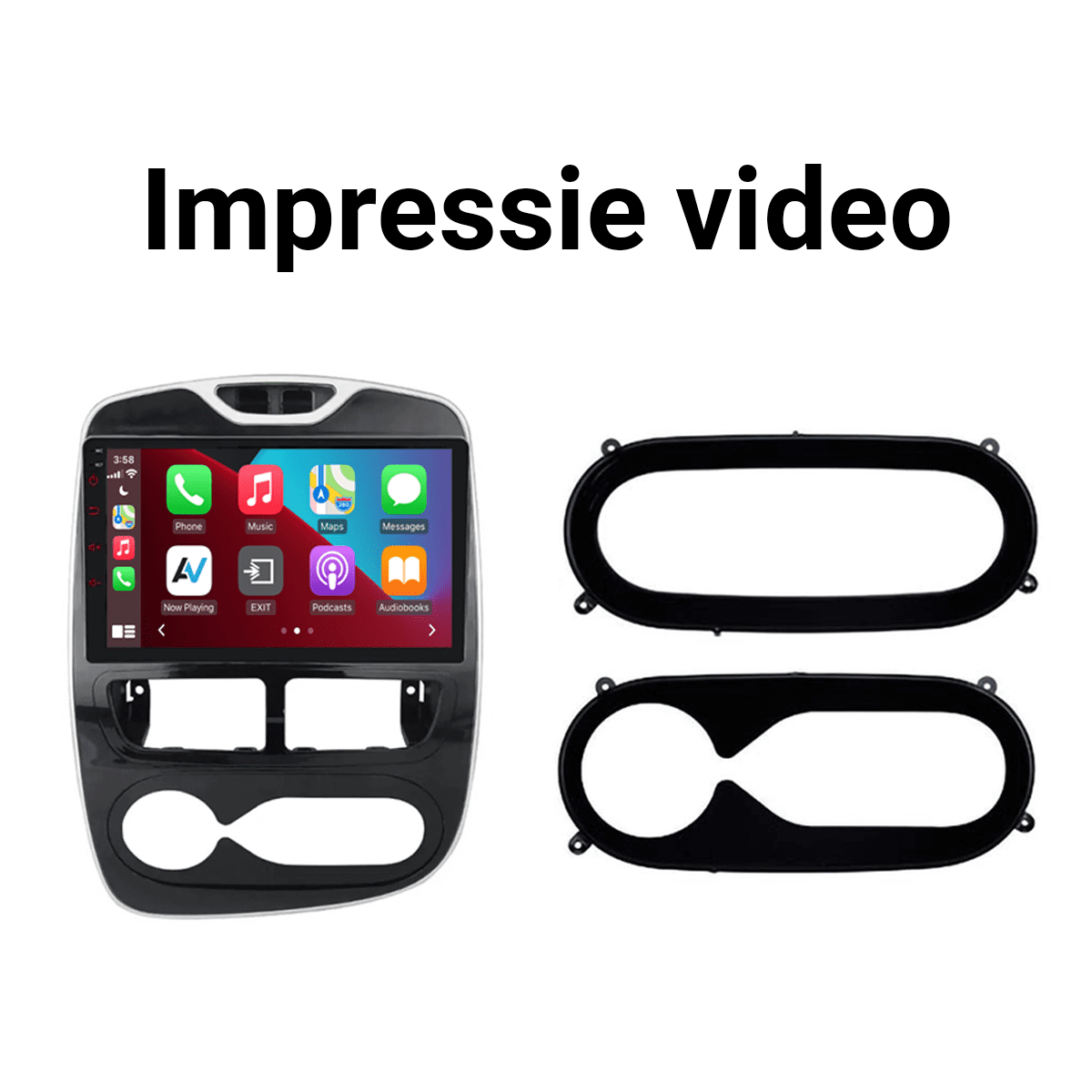 Renault Clio 2013-2019 Apple Carplay Android Auto navigatie