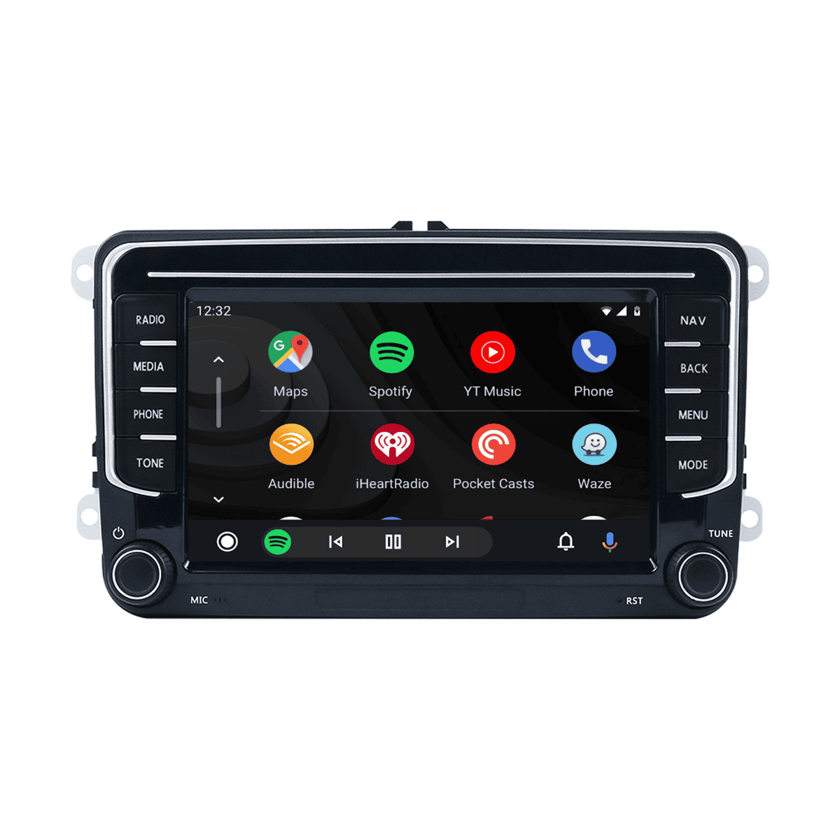Navigatie voor Volkswagen Golf 6 en 5 Carplay & Android