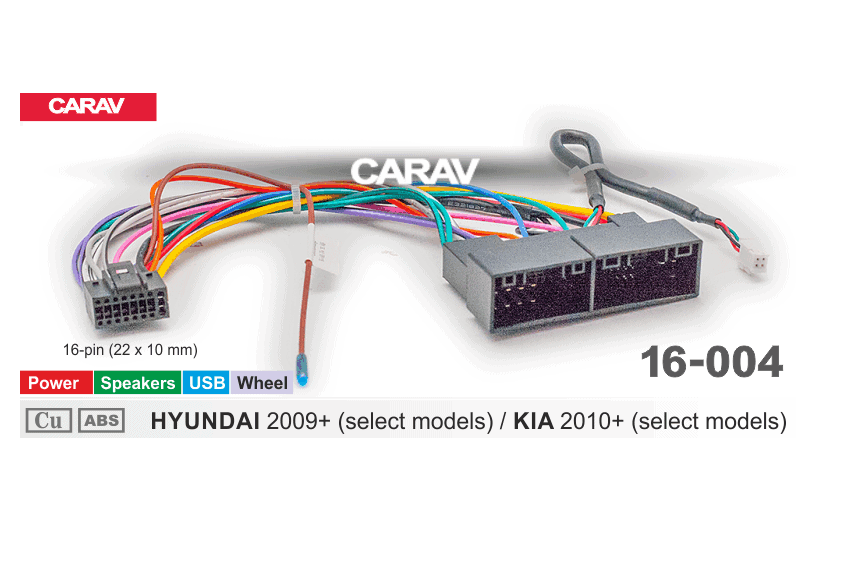 Losse canbus interface geschikt voor HYUNDAI 2009+Kia 2010+ - Audiovolt