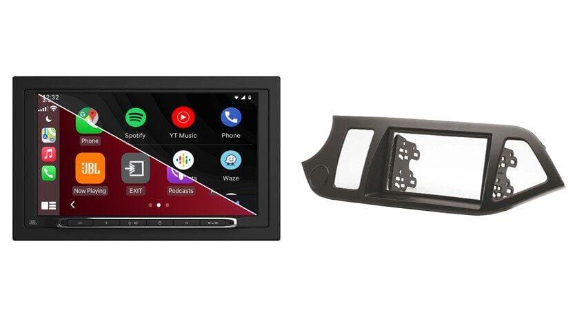 JBL Draadloos Carplay en Android auto navigatiesysteem voor Kia Picanto 2011-2017 | DAB+ ...