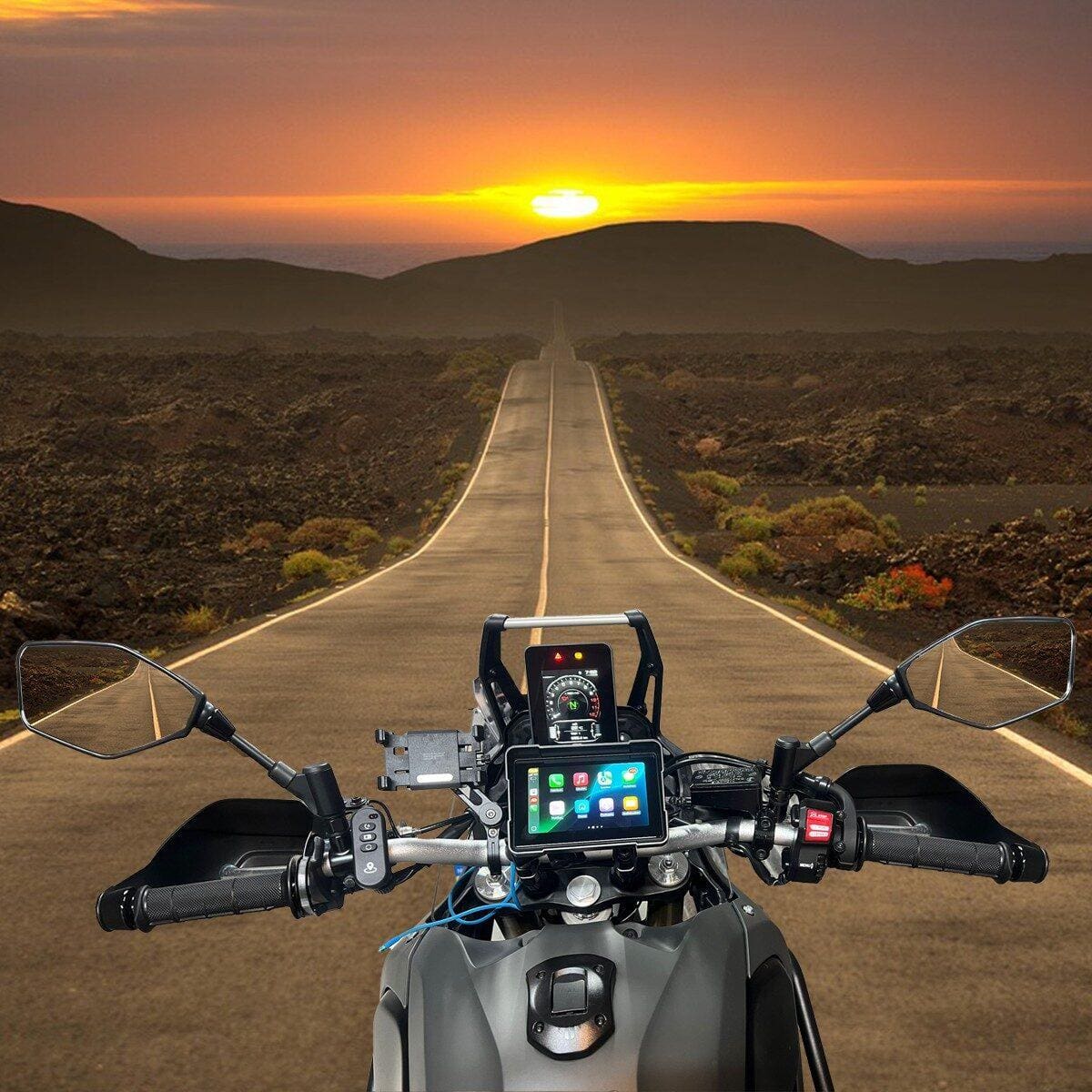 Motor Navigatie met Camera’s – Audiovolt MN5‑PRO 5″ Waterdicht ...