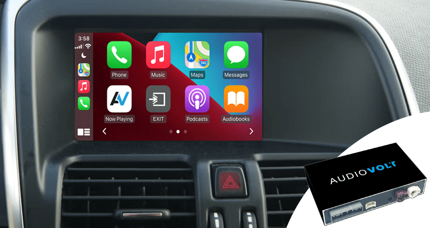 Volvo XC60 2015-2018 draadloos Carplay en Android auto interface
